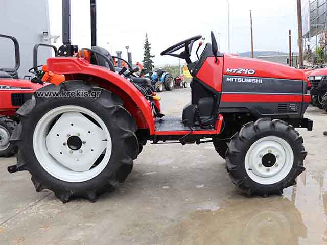 Mitsubishi MT 240 Τρακτέρ Δενδροκομικά με φρέζα στην Krekis.com